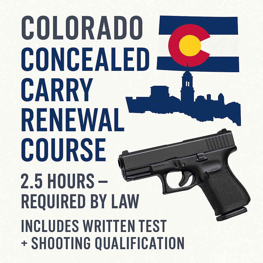 Colorado Concealed Carry Renewal - Have Gun Will Train Colorado